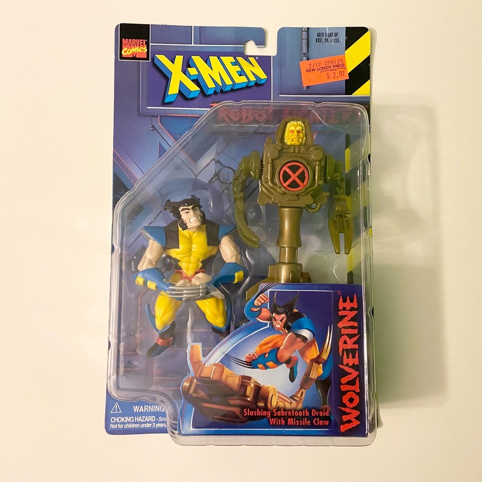 Vintage 1997 Toybiz X Men Robot Fighters Wolverine Xmen Action Figure ...