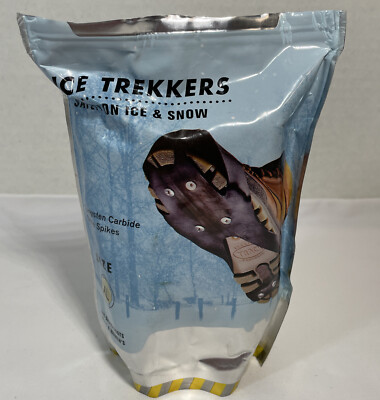 Ice Trekkers, Tungsten Carbide, Shoe & Boot Chains, Snow Crampon Spikes ...