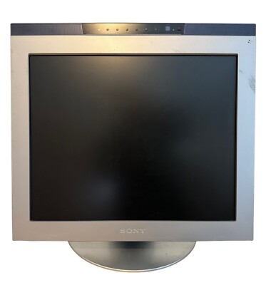 SONY SDM-N80 18.1 FLAT PANEL TFT LCD MULTISCAN COMPUTER MONITOR DISPLAY ...