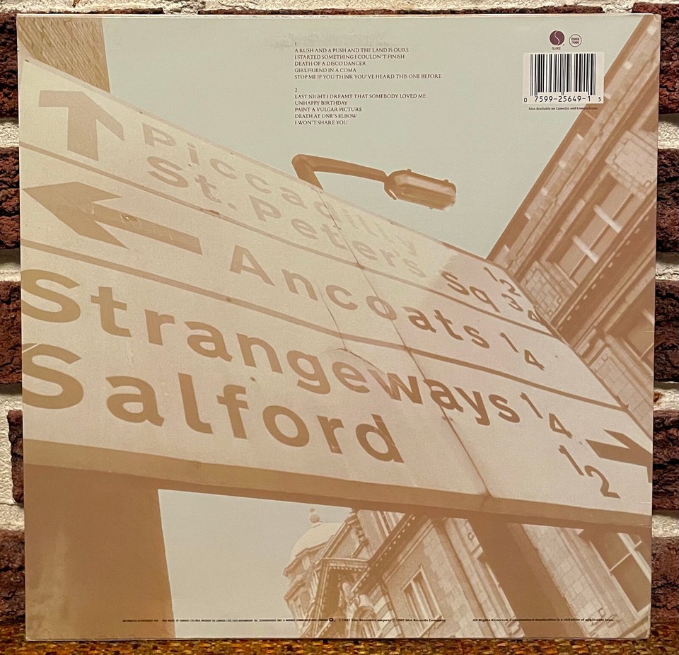 Vtg 1987 The SMITHS Album STRANGEWAYS HERE WE COME Lp 1ST PRESS Vinyl ...