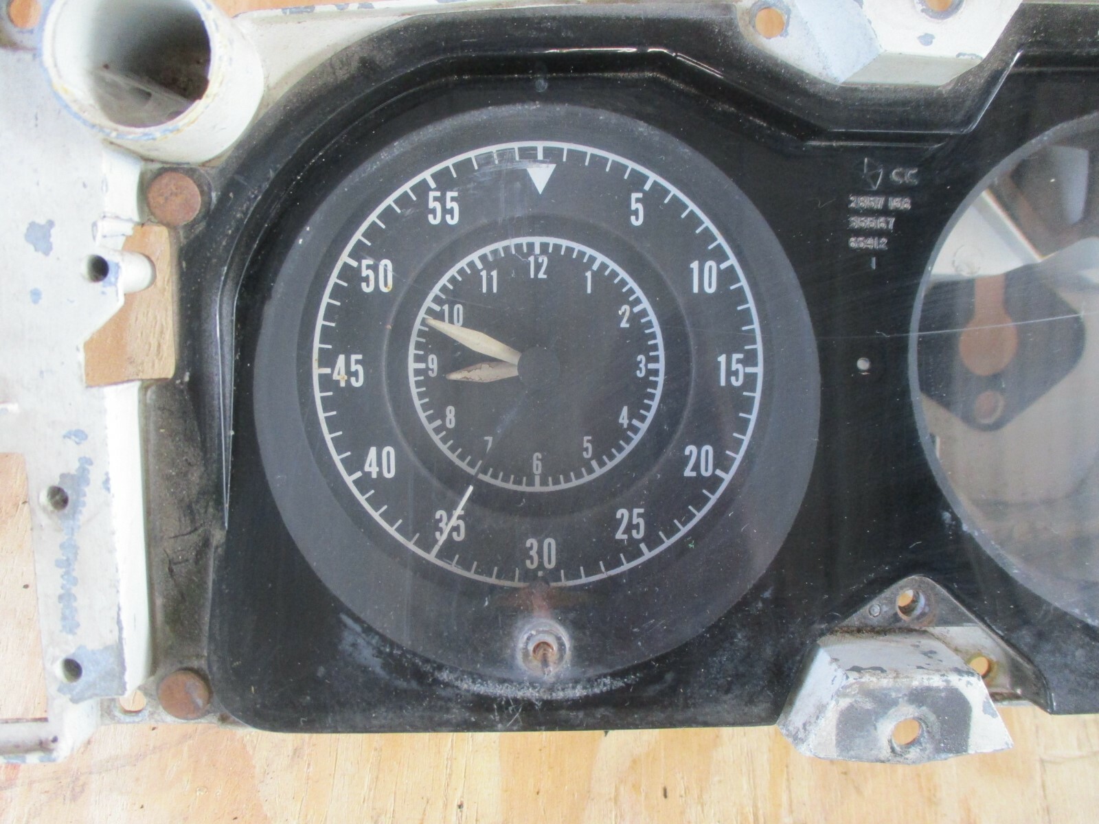68 MOPAR B BODY GAUGE CLUSTER CLOCK 150 MPH SPEEDO RALLEY RALLY #4 | eBay