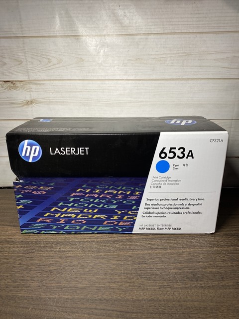 HP 653A (CF321A) Cyan LaserJet Toner Cartridge for sale online | eBay