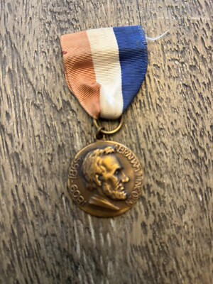 Old 1954 Boy Scouts of America Named Medal Walked in Lincoln's Steps ...