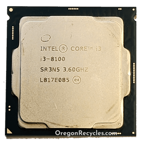 Intel Core i3-8100 3.60GHz Quad Core SR3N5 LGA1151 Desktop CPU ...