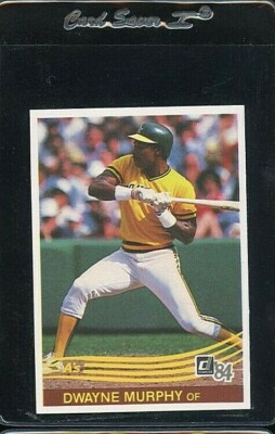 1984 DONRUSS #101 DWAYNE MURPHY OAKLAND ATHLETICS | eBay