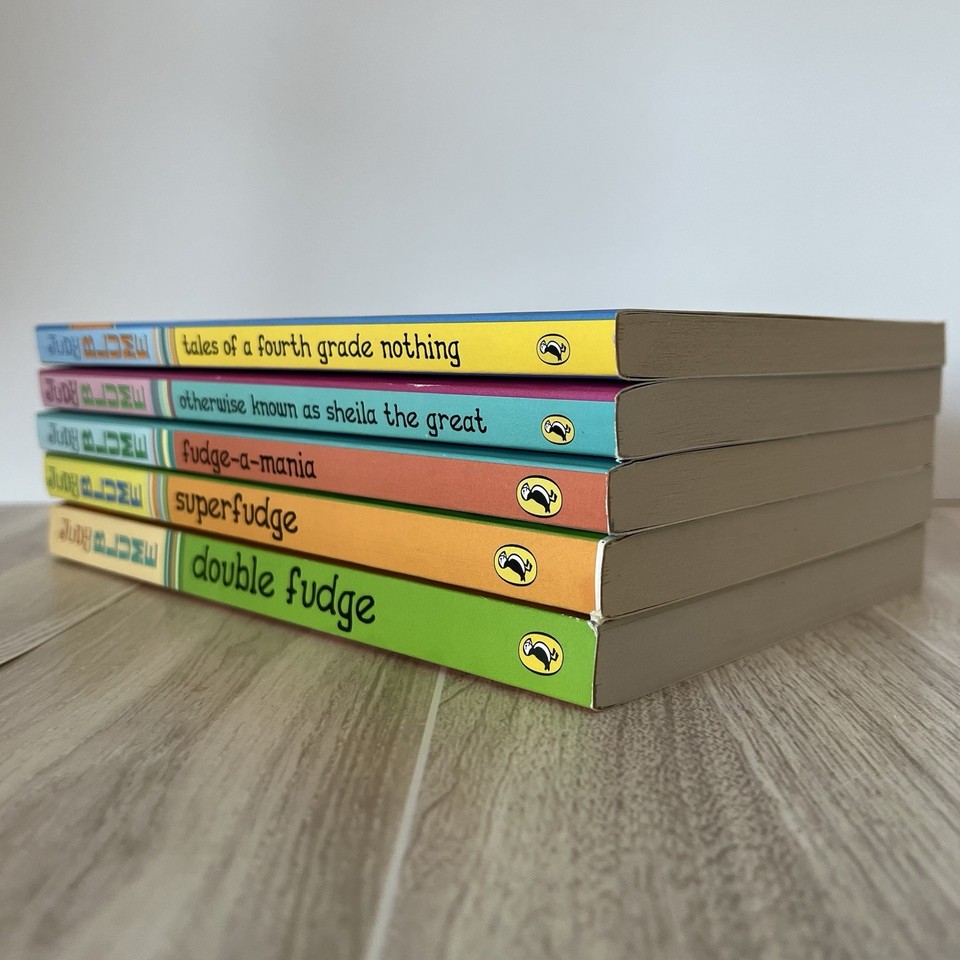 Judy Blume Fudge Series Set of 5 Kids Chapter Books Paperback Lot | eBay