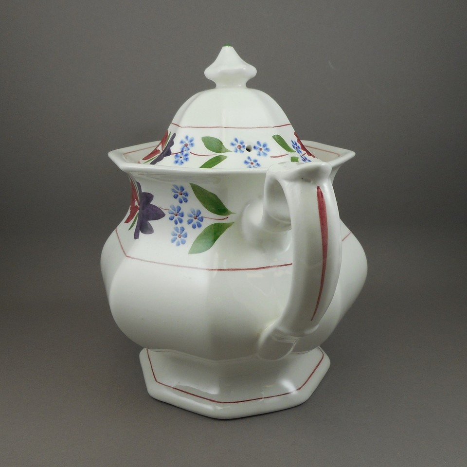 Vintage Adams Micratex Old Colonial English Ironstone Teapot England ...