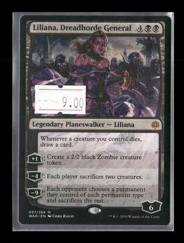 War of the Spark #97 Liliana, Dreadhorde General | eBay
