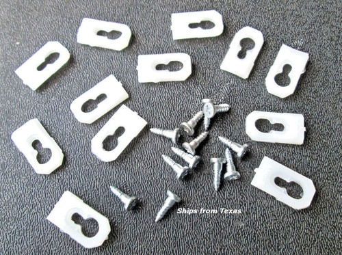 Fits CHEVELLE Vinyl Top Moulding Clips with Screws 7731589 | eBay