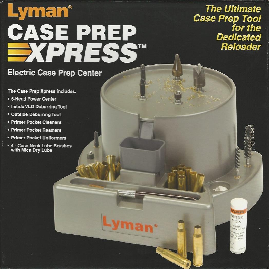 Lyman Case Press Xpress, Electric Case Prep Center, includes variety of ...