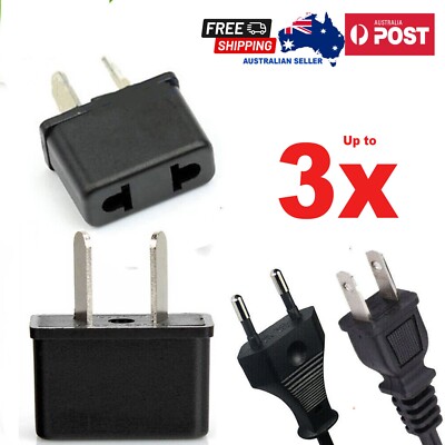 USA US EU JAPAN ASIA to AU Australia Plug AC Power Adapter Travel ...