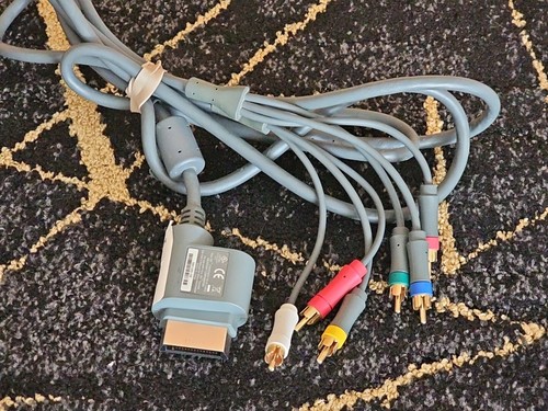 Official Microsoft Xbox 360 Audio Video AV Component HD Cable Cord | eBay