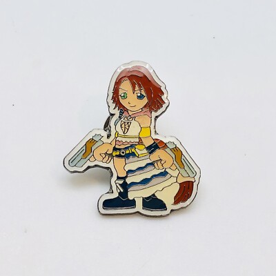 Square Enix Final Fantasy X-2 Yuna Metal Pin Badge | eBay