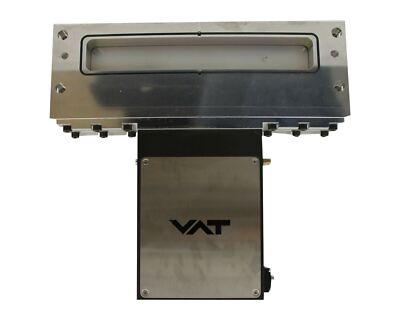 VAT RECTANGULAR SLIT VALVE MODEL 02112-BA24-0001/0642 A771309 PNEUMATIC ...