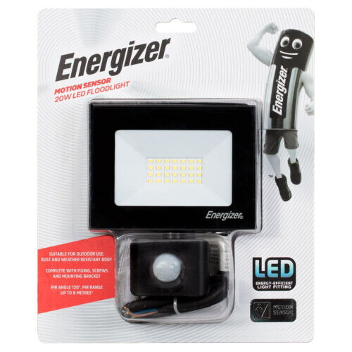 Energizer PIR Motion Sensor LED Floodlight With PIR Motion Sensor - 15000hr Life | eBay UK