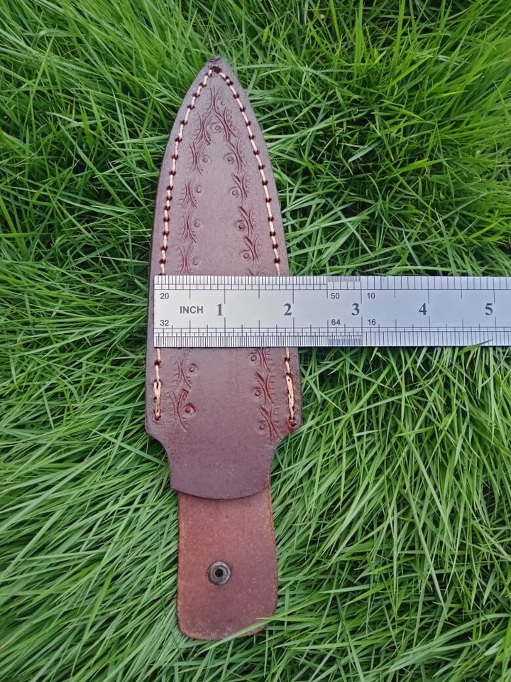 Custom Handmade Fixed Blade Dagger Knife Leather Sheath Holster X551 | eBay