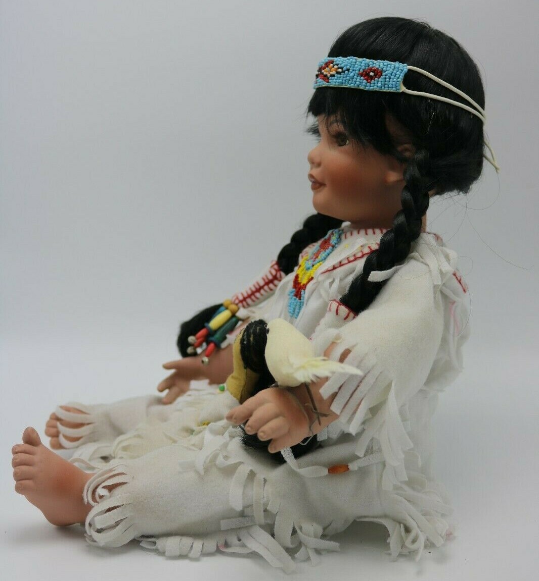 Snowbird 1994 The Hamilton Collection Native American Doll Pre-Owned | eBay