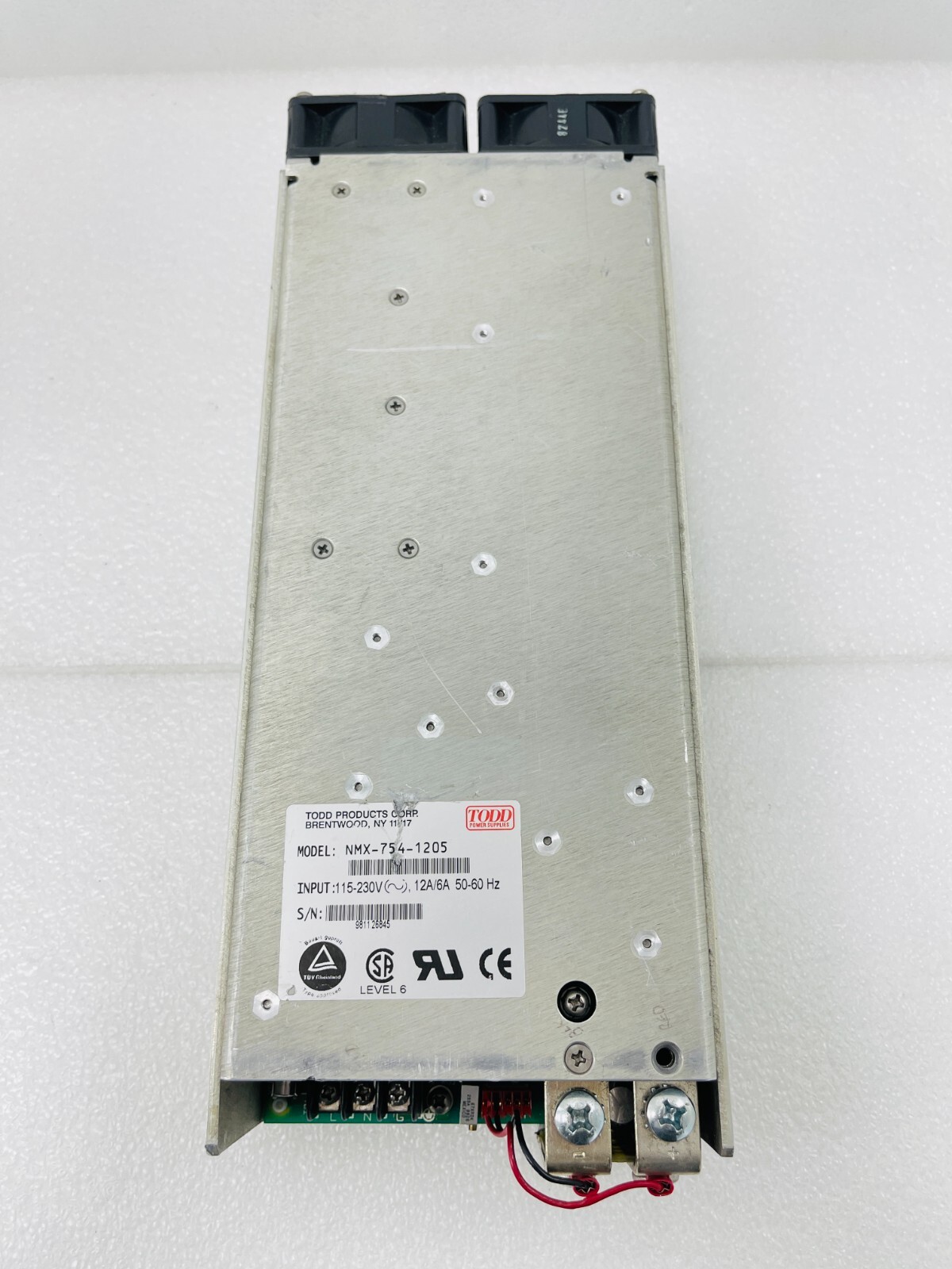 Todd Power Supply NMX-754-1205 115-230v 12a/6a 50-60Hz for sale online ...