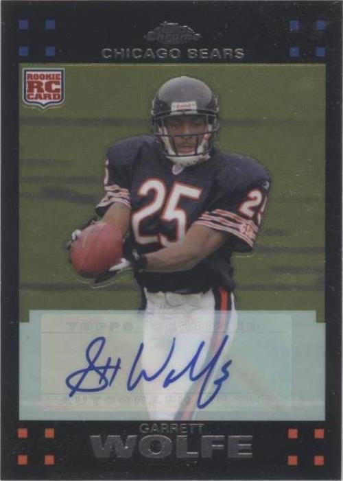 2007 Topps Chrome - Garrett Wolfe #TC199 Rookie Autographs (AU, RC) for ...