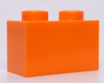 Lego 24x Orange 1 x 2 Brick | eBay