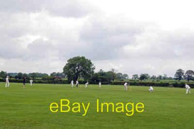 Photo 6x4 Matfen cricket field A cricket match in progress at Matfen ...