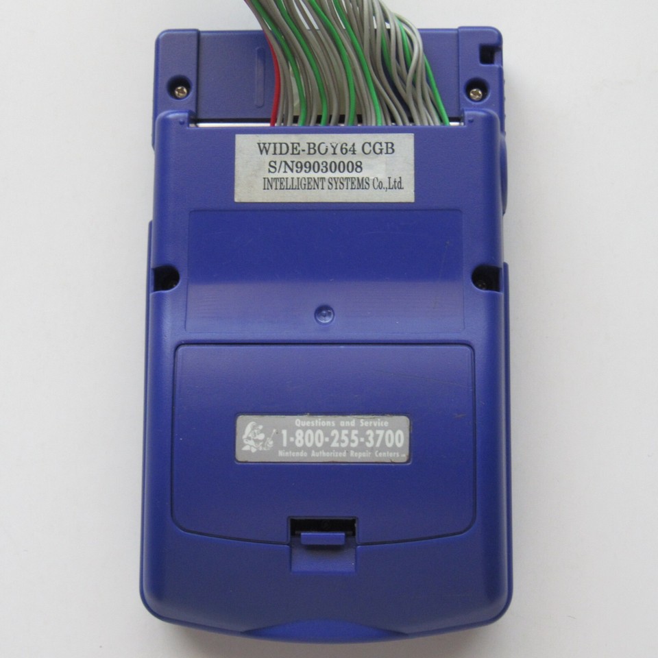 Wideboy 64 CGB Nintendo GameBoy Color Development Handheld Console Wide ...