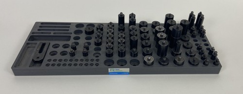 Lot of (71) Various Steel Standoffs M6 M8 CMM R&R Fixtures Renishaw ...