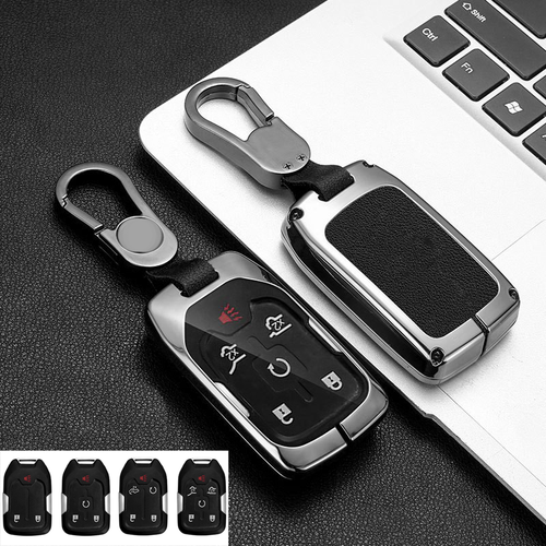 Zinc Alloy Car Key Fob Case Cover For Chevrolet Silverado GMC Yukon ...