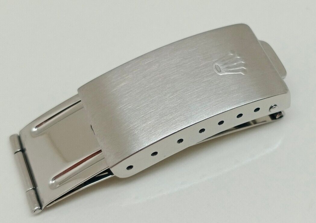 ROLEX 78350 OYSTER BRACELET STEEL 15.5 MM CLASP (V.GOOD & 100% ORIGINAL ...
