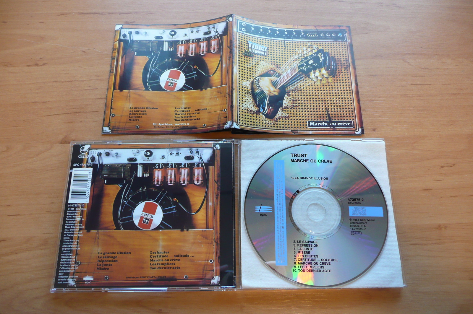 Marche Ou Creve by Trust (CD, 1993) for sale online | eBay