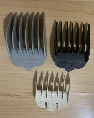 3X Hair Clipper - Trimmer Set Guards for barber | eBay