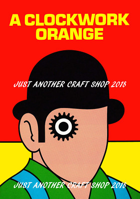 Clockwork Orange 1962 A3 Size Poster digitally restored 42cm x 29.7cm ...