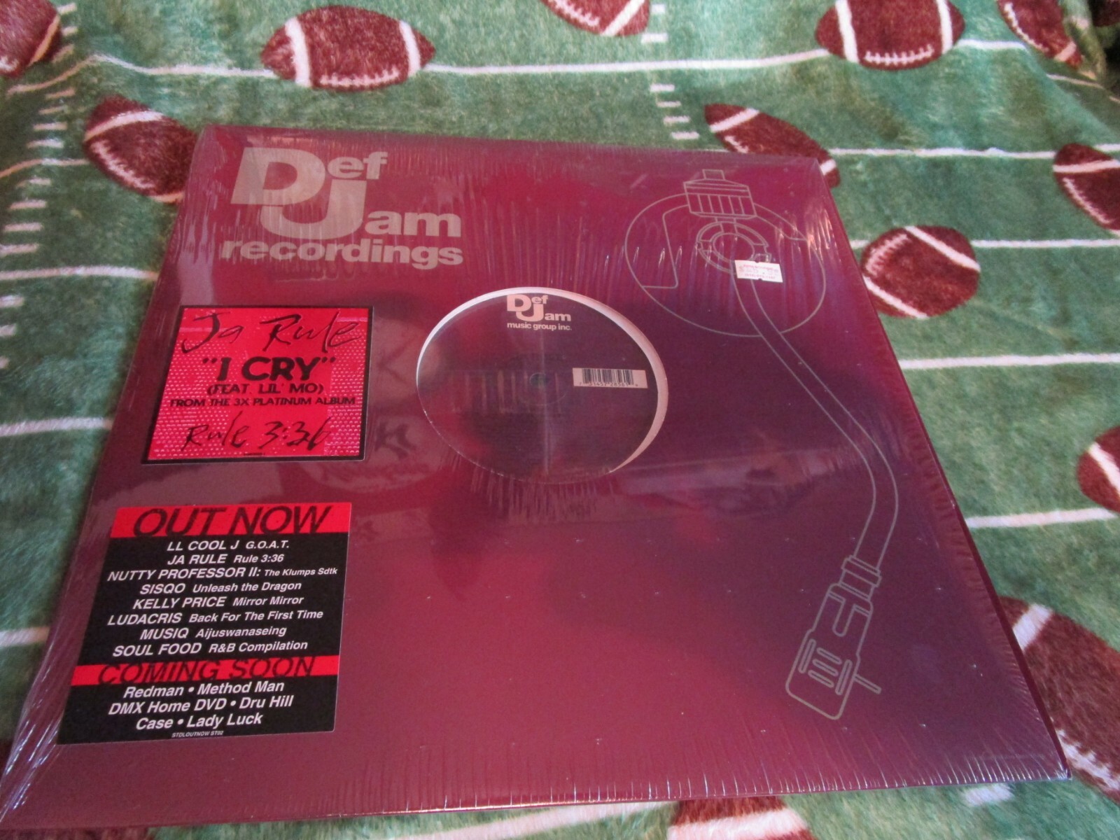 Ja Rule - I Cry / Rule Won't Die 12" Single Mix Vinyl -Def Jam 2001 Lil ...