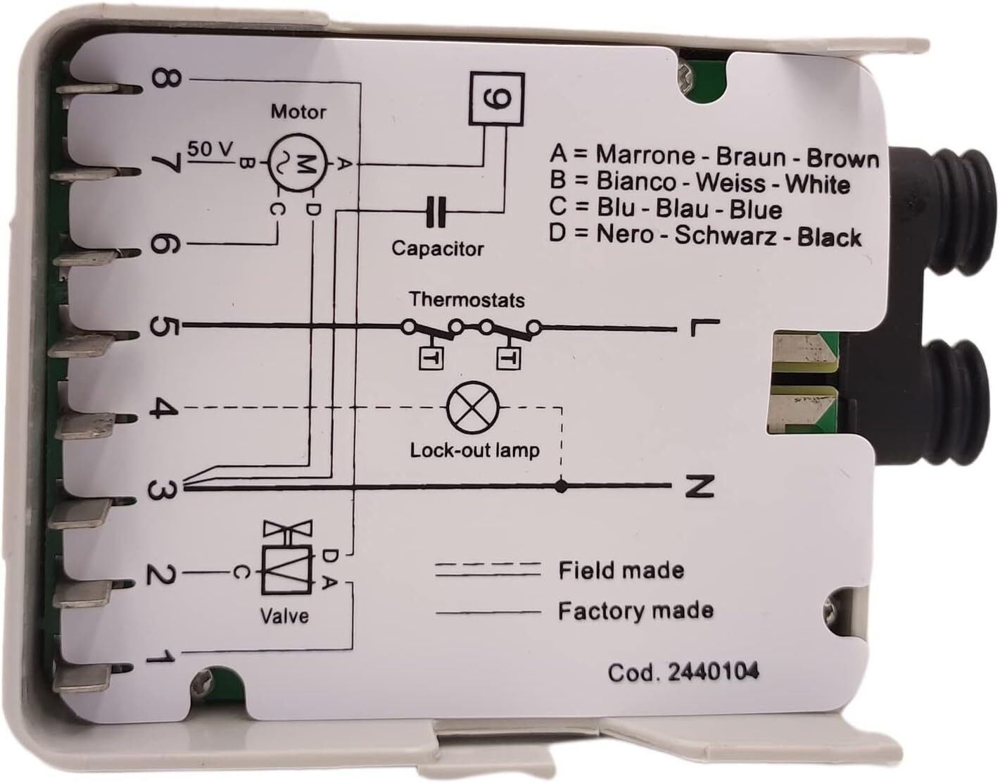 530SE Primary Control Box for Riello 40G Oil Burner Controller with ...