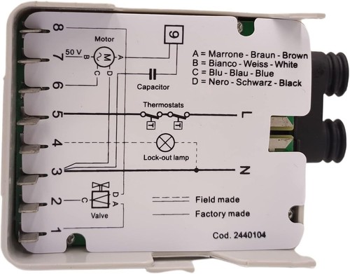 530SE Primary Control Box for Riello 40G Oil Burner Controller with ...