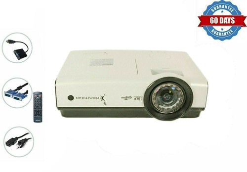 2300 Lumen Ansi Projektor DLP 3D HD HDMI für Konferenz Meeting Raum W ...