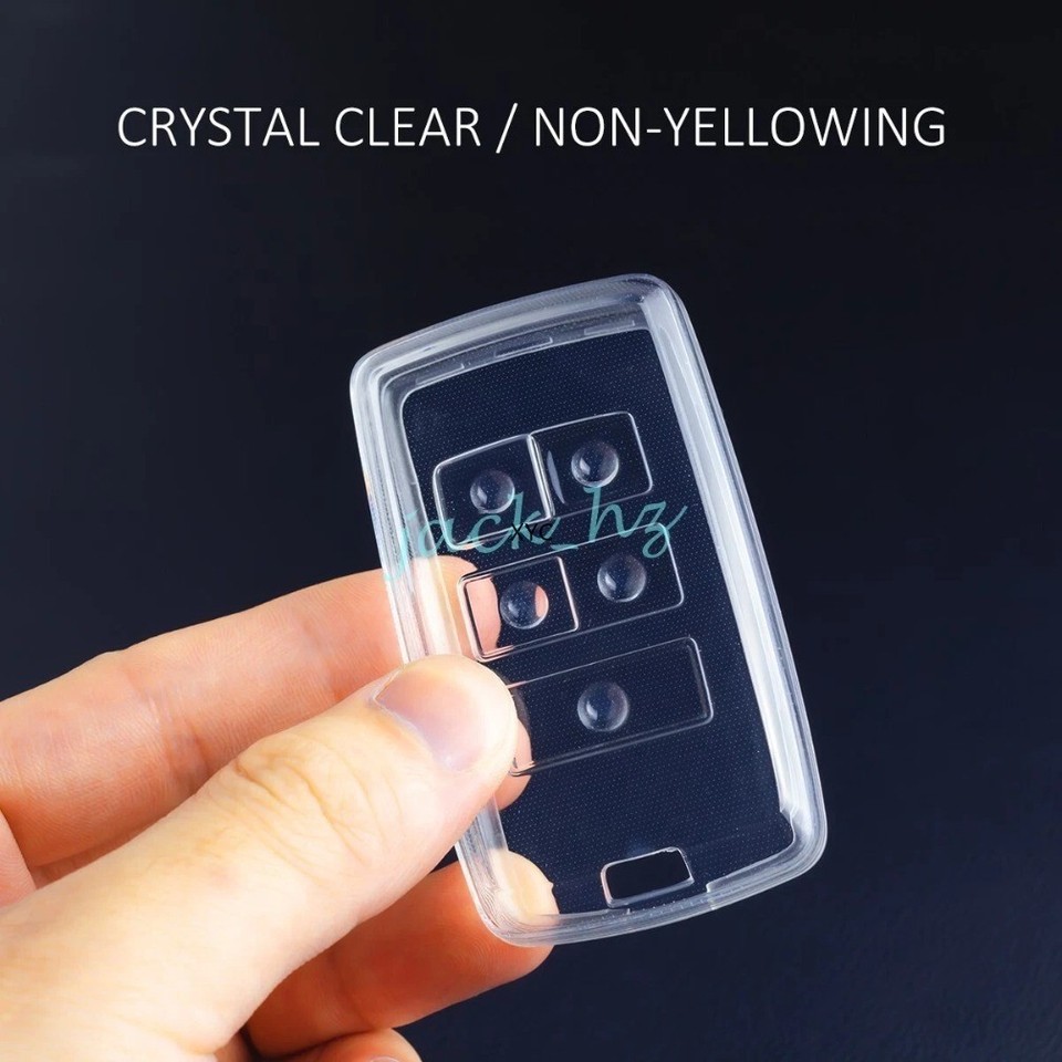 Transparent Clear Car Key Fob Cover Case Holder Bag For Land Rover ...