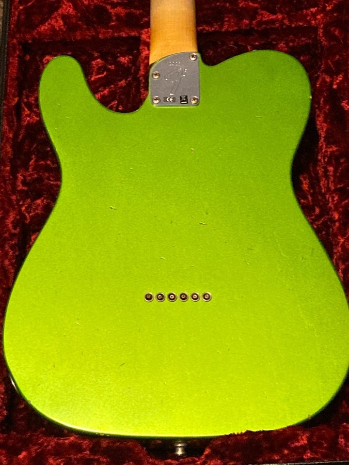 Fender Custom Shop Postmodern Telecaster Journeyman Relic Lime Green ...