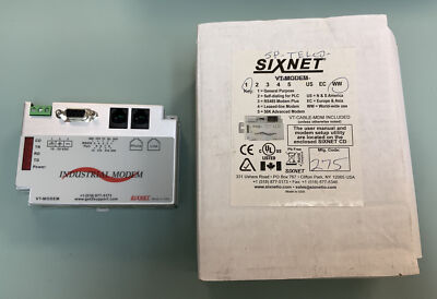 VT-MODEM-1WW Sixnet / Red Lion Rugged Industrial Phone Modem, Telephone ...
