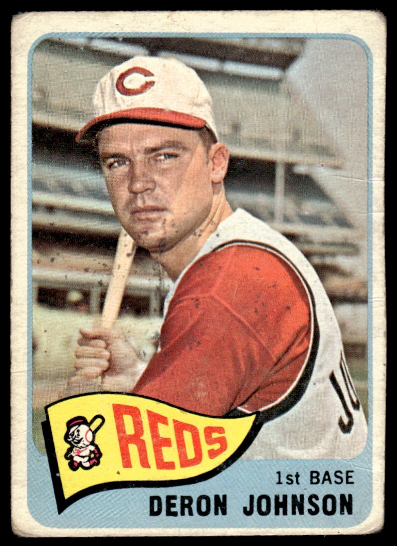 1965 Topps Deron Johnson Cincinnati Reds #75 al | eBay