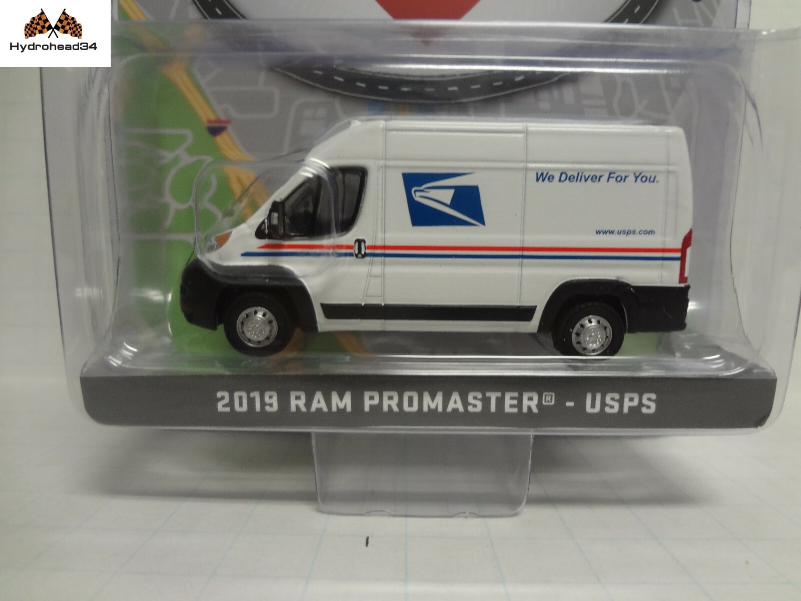 Greenlight 2019 RAM Promaster - USPS Cargo Van 1:64 Scale Diecast | eBay