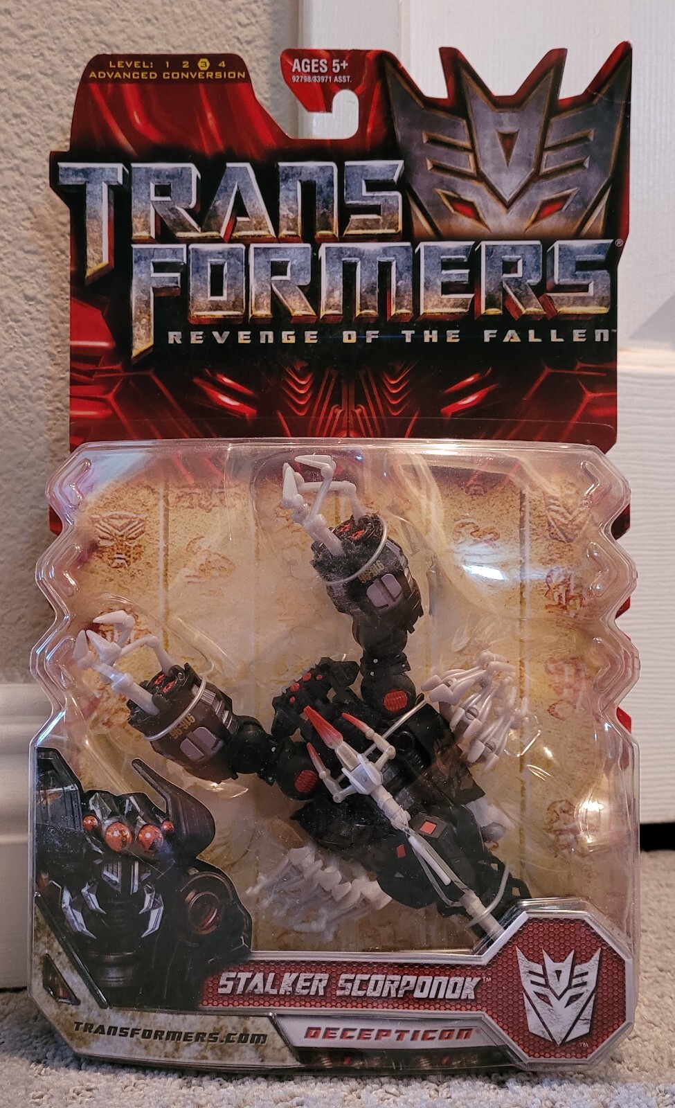 Transformers Stalker Scorponok DELUXE CLASS 2009 Revenge of the Fallen ...