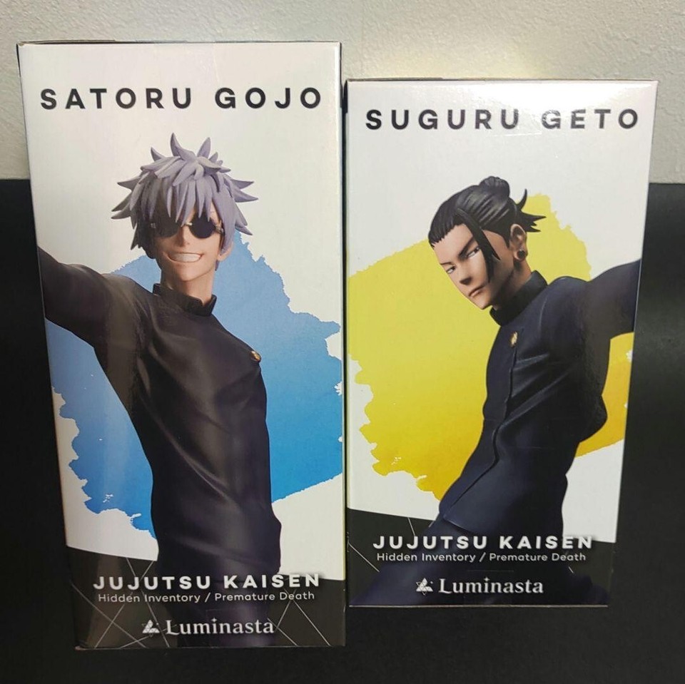 Jujutsu Kaisen Figure Satoru Gojo Suguru Geto Set Luminasta Kaigyoku ...