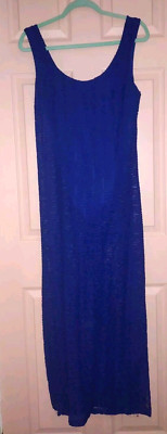 Brand New Apt. 9 Blue Medium Polyester Short Sleeve Dress | eBay