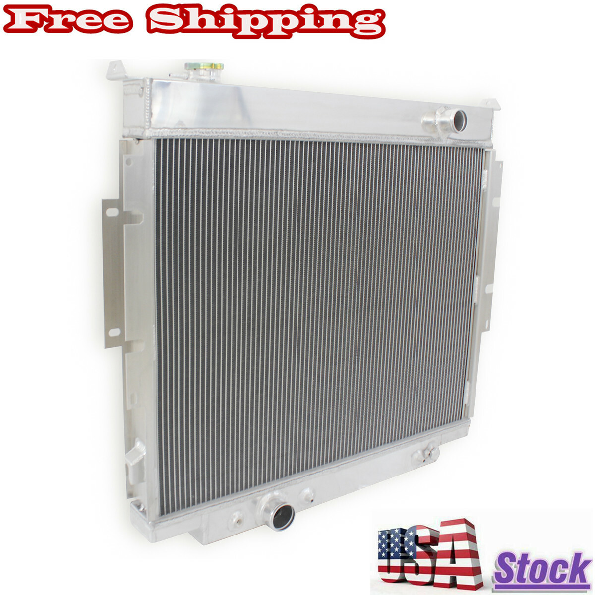 3Row Radiator For 83-96 Ford F-150 F-250 F-350 Super Duty 6.9L 7.3L ...