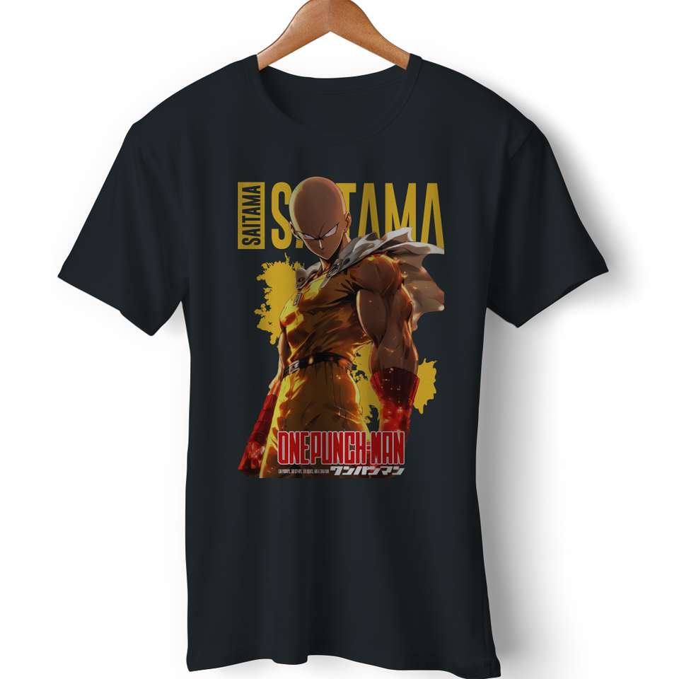 Saitama One Punch Man Anime Manga Otaku Japanese OPM Funny Gift Unisex ...
