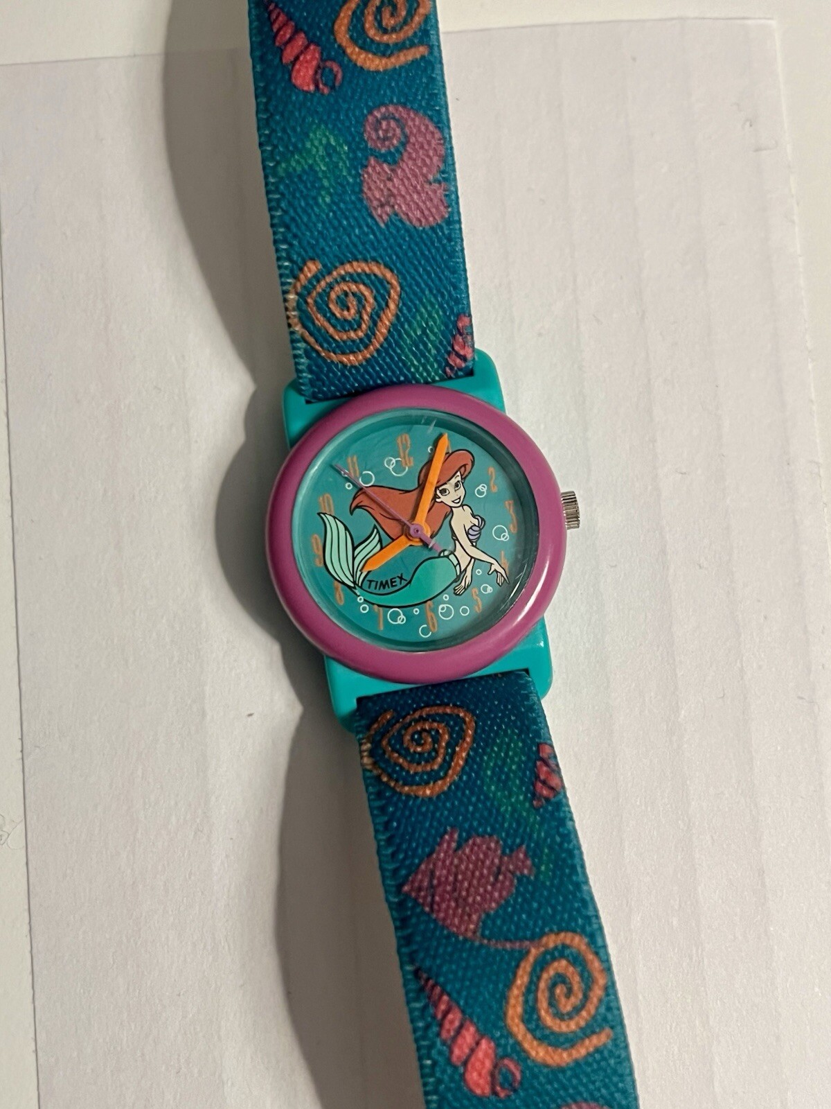 Vintage 90s TIMEX Disney Little Mermaid Kids Watch - … - Gem