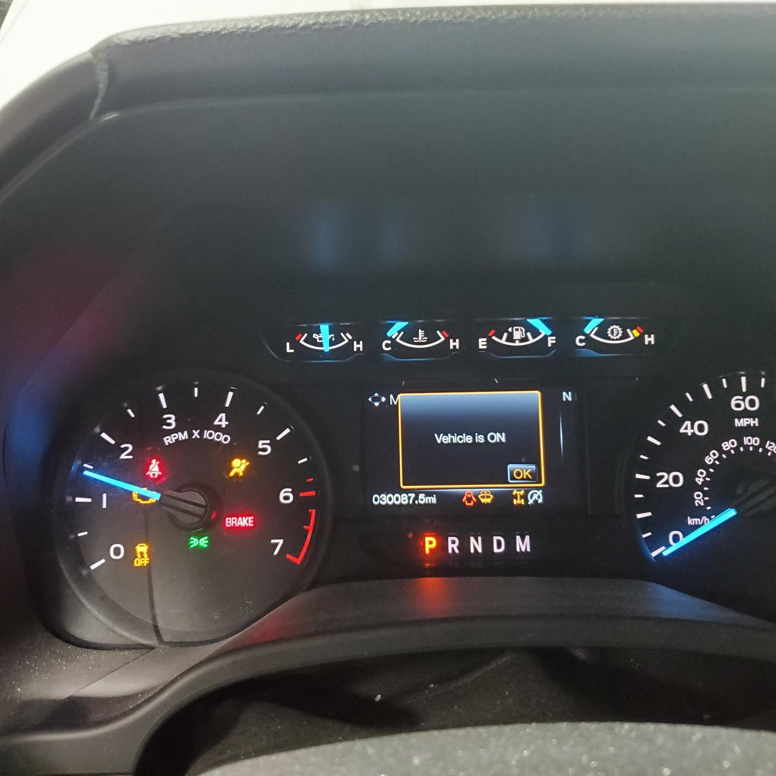 FORD FORD F150 PICKUP Speedometer (cluster), MPH, ID HL3T-10849-AAA ...