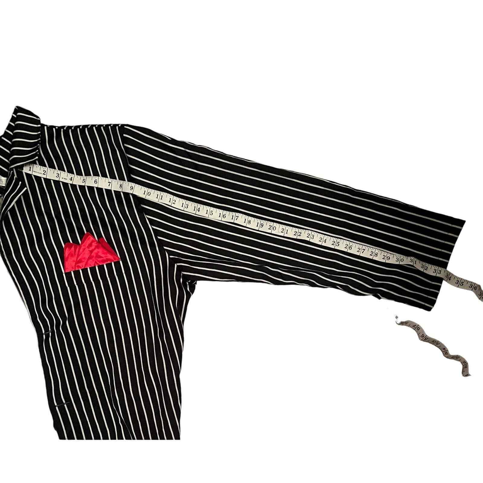 Pin stripped mob boss suit costume plus size - Gem