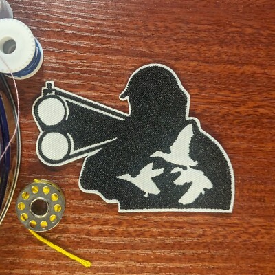 Wild Game Hunter Patch Shotgun Guns Rifles Weapons Embroidered Iron On ...